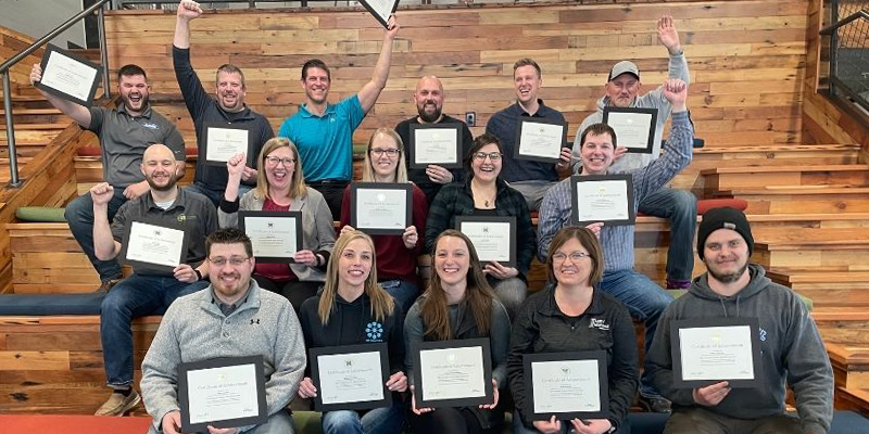 Dale Carnegie Graduates Spring 2022 | Houston Engineering